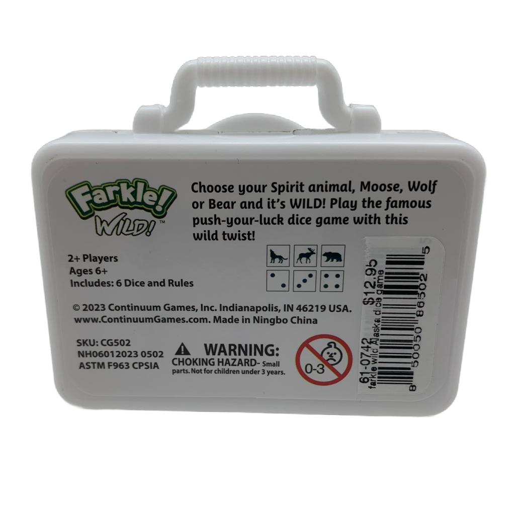 Wild Alaska Farkle Dice Game